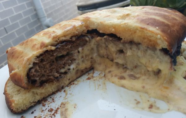 Balkan Burger in Tandoor oven