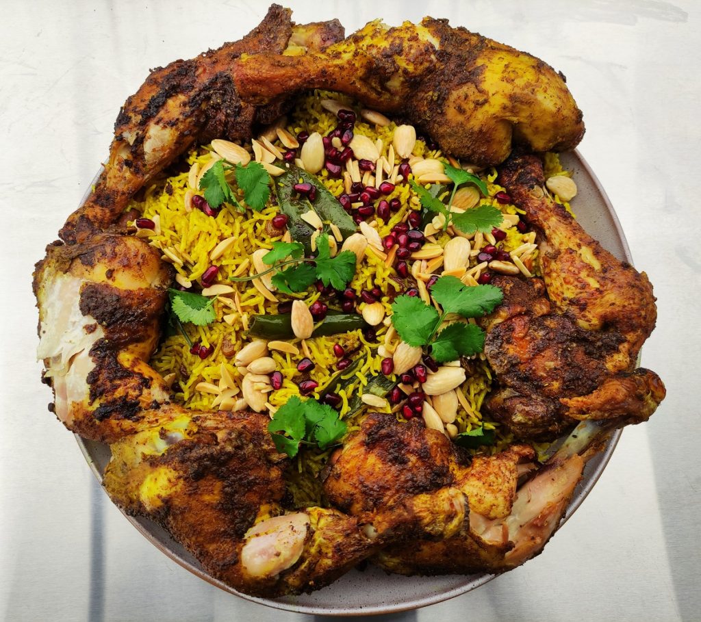 Yemeni Chicken Mandi in Artisan Tandoor